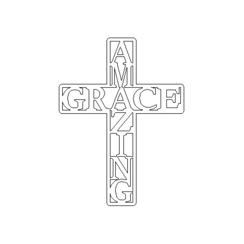 25 Crosses, SVG and DXF File, Door Hanger, Cnc Machine Files - Etsy