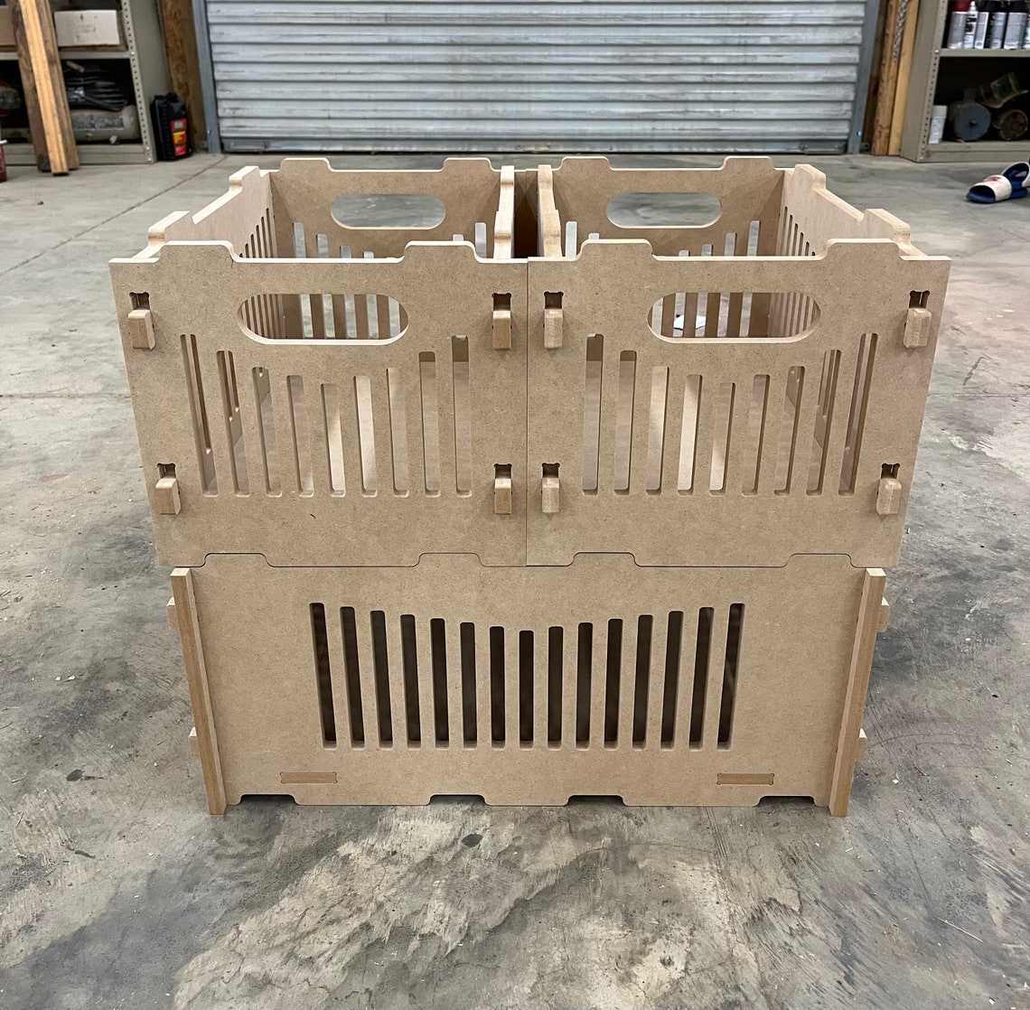 Stackable Storage Crate Box CNC Router Files, DIY Wood Crates - Etsy