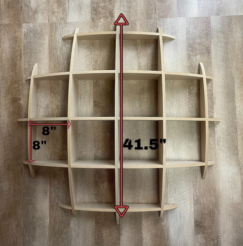 Spherical Waffle Wall Shelf CNC Files (digital Download) - Etsy