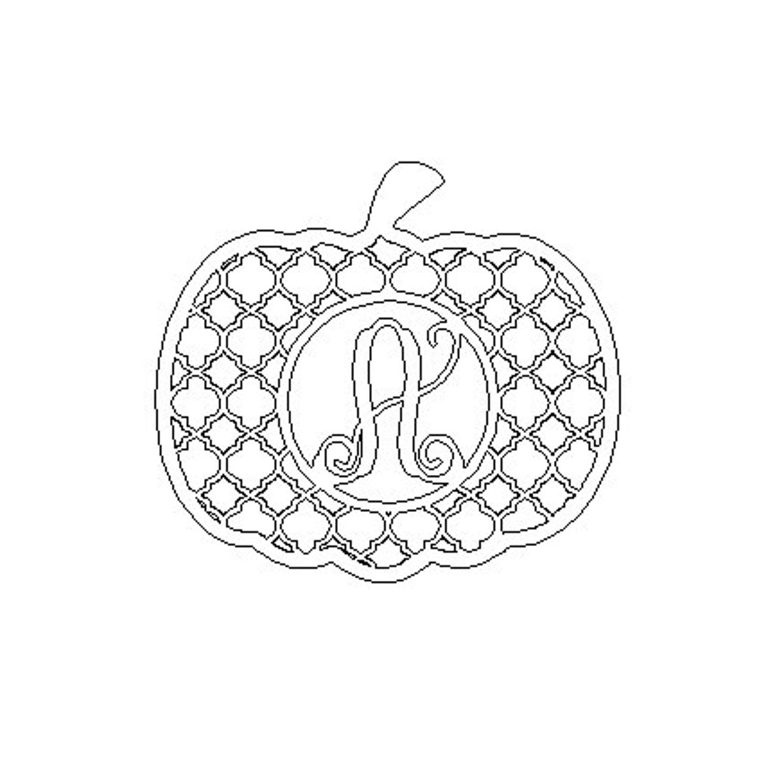 26pumpkin Vine Letters, SVG File, Door Hanger Files, Vine Letters ...