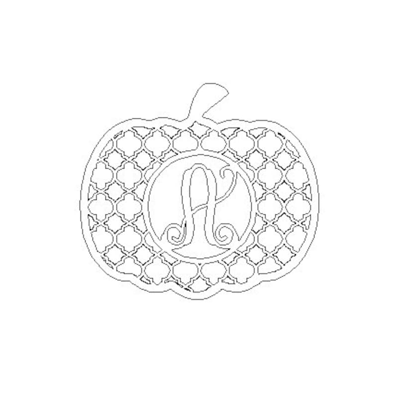 26pumpkin Vine Letters, SVG File, Door Hanger Files, Vine Letters ...