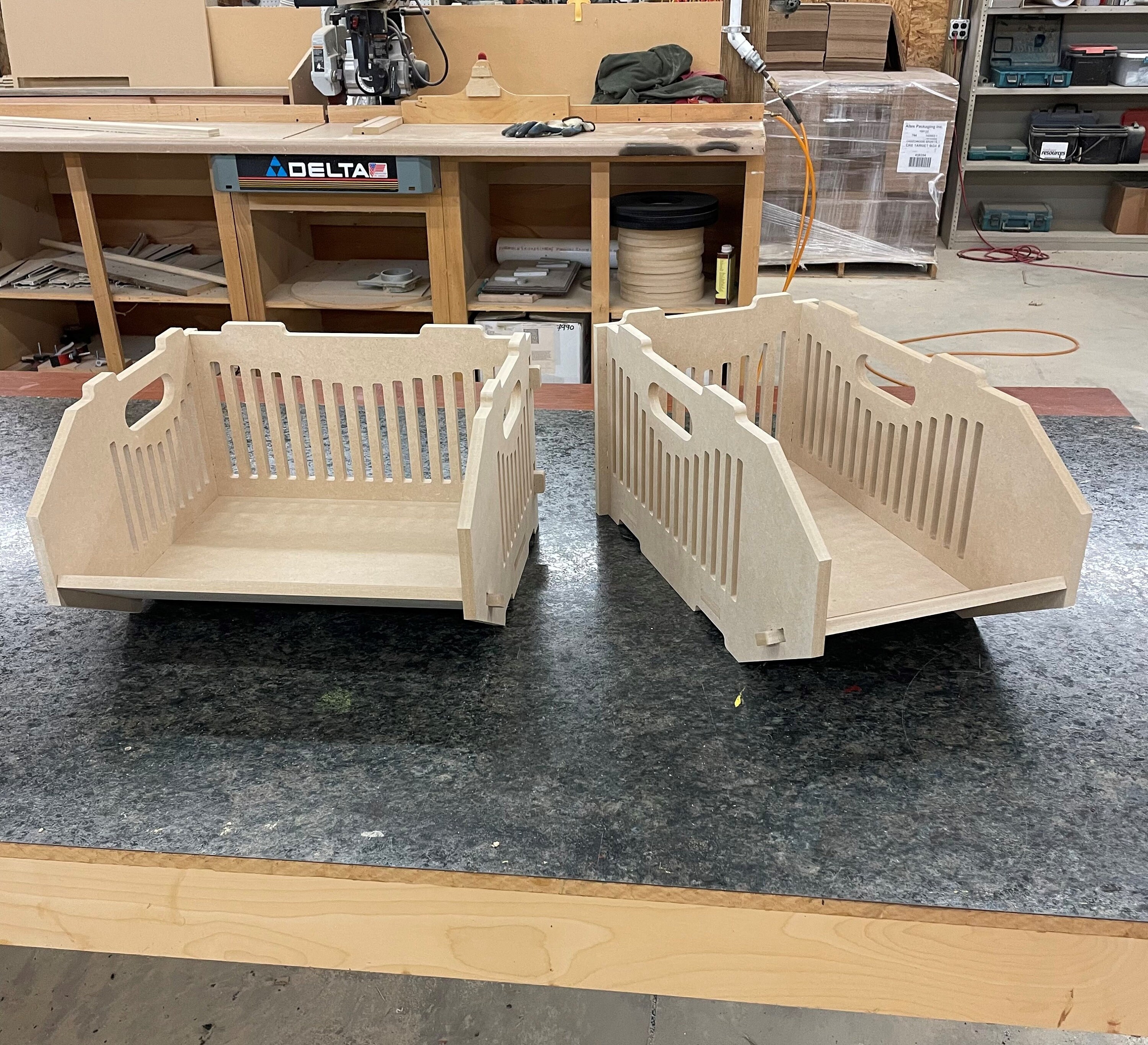 Stackable Storage Crate Box Version 2 Cnc Router Files Diy Etsy