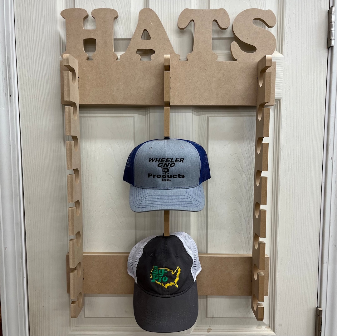 Baseball Hat Holder, Hat Display, 24 Hats, Digital File, Crv Eps Dxf Ai ...