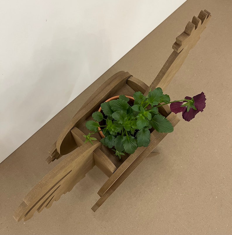 Rooster Pot Wooden Pet Rooster Pattern Decorative Planter - Etsy