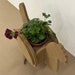 Chicken Pot, Wooden Pet, Chicken Pattern, Decorative Planter, Wood ...