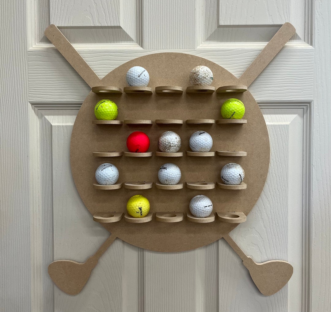 Golf Ball Wall Display, 25 Balls, Digital File, Crv Eps Dxf Ai Svg ...