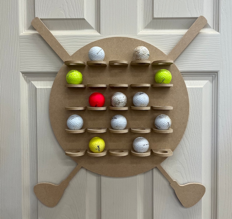 Golf Ball Wall Display, 25 Balls, Digital File, Crv Eps Dxf Ai Svg ...