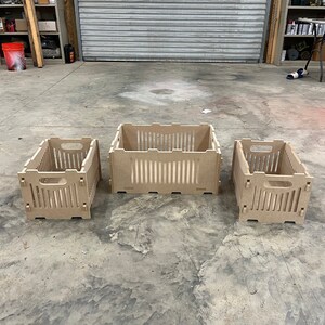 Stackable Storage Crate Box, CNC Router Files, DIY Stacking Wood Crates ...