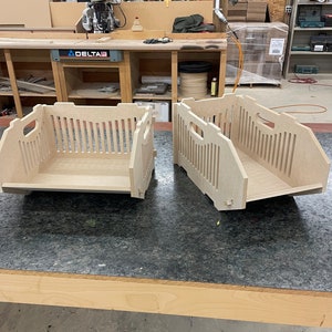 Complete Set of Stackable Shelves, Crates and Trays, CNC Router Files ...