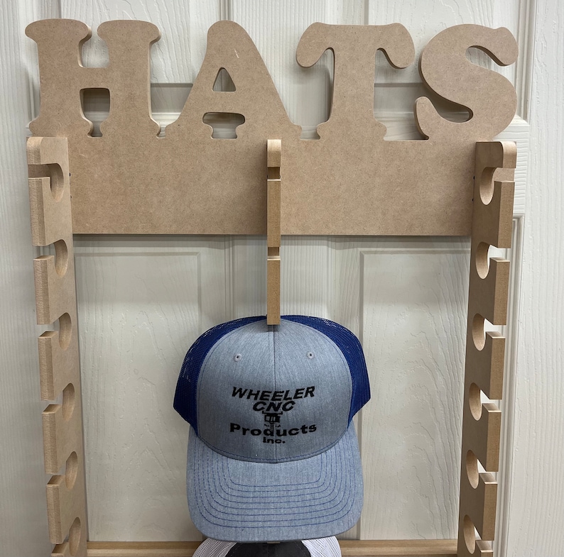 Baseball Hat Holder, Hat Display, 24 Hats, Digital File, Crv Eps Dxf Ai ...