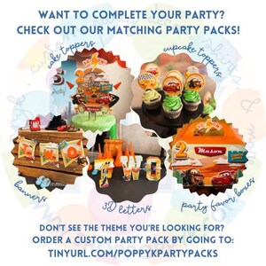 Honk Beep Choo Choo Birthday Cake Topper, Car Train Birthday Cake ...