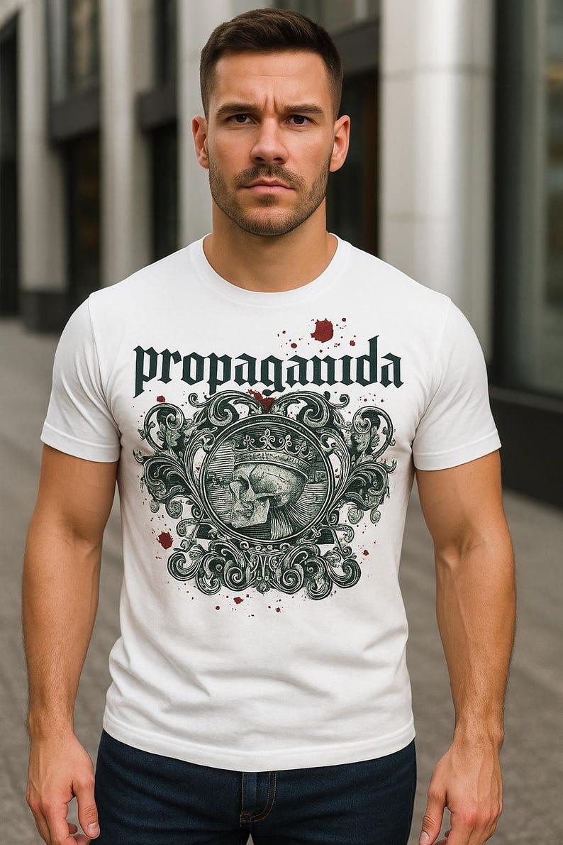Skull Crown Shirt Design | Gothic Grunge Digital File for Printing - Etsy