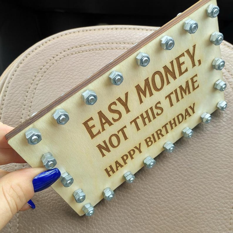 Funny Wooden Money Maze Gift Box: DIY Gag Gift (digital Download) - Etsy