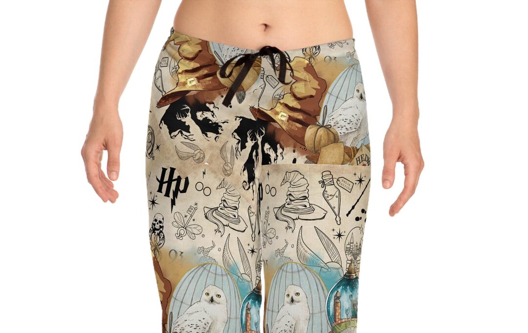 Harry PJ Pants, Wizard School, Wizarding World, Coolest Harry Gift - Etsy