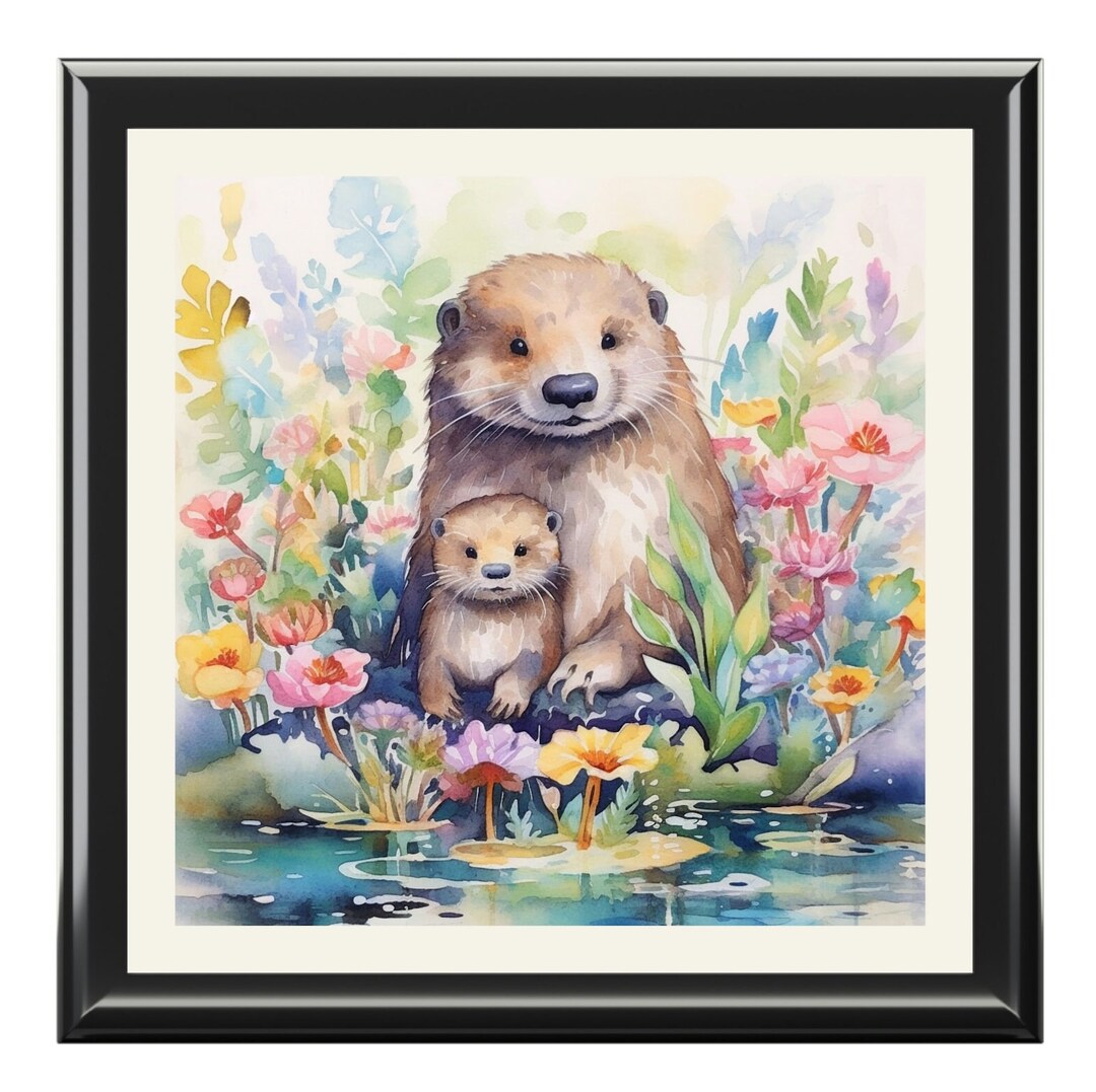 Sea Otter Box, Sea Otter, Sea Otters, Sea Otter Gift, Gift for Sea Otter, Sea Otter Lover, Sea ...