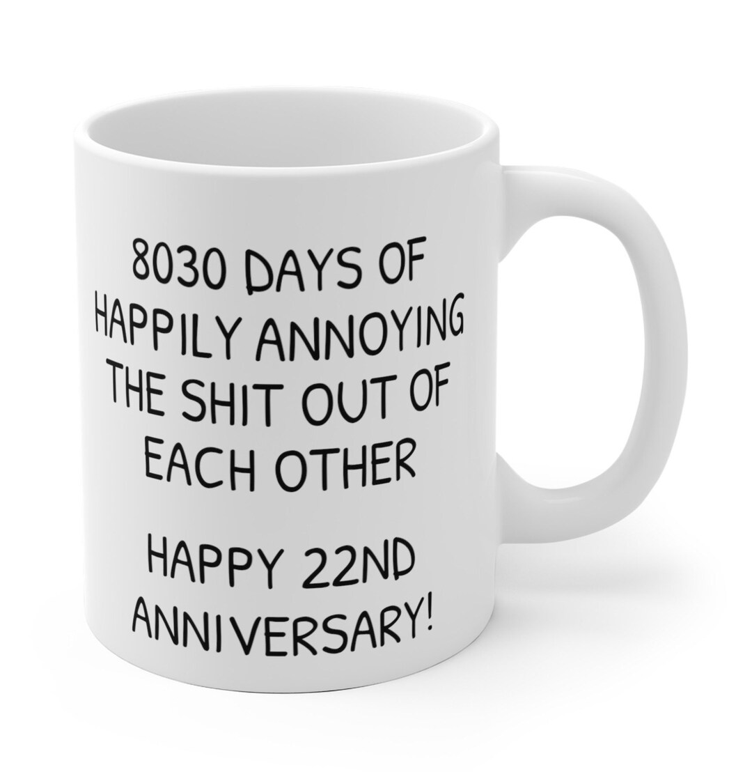 22 Years Together 22nd Wedding 22nd Anniversary 22 Year - Etsy