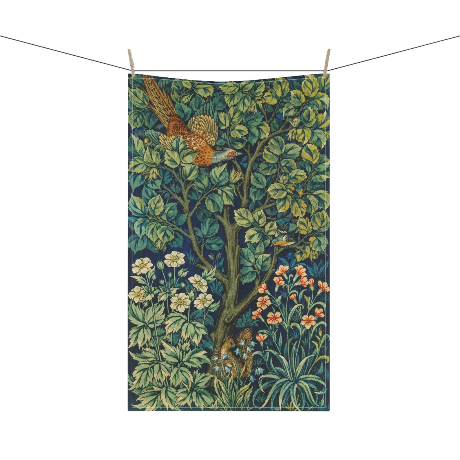 William Morris Kitchen Towel, William Morris Print - Etsy