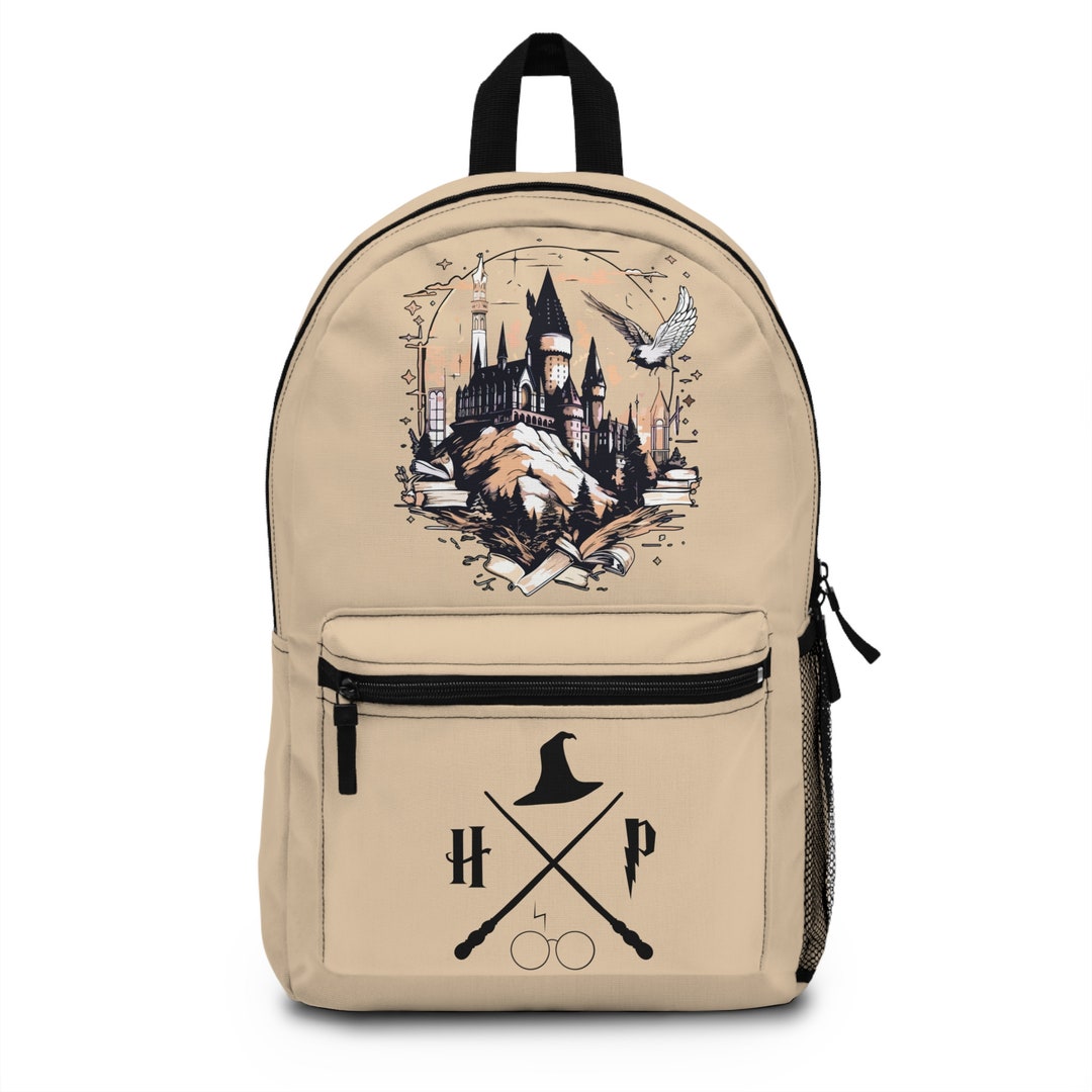 Harry Backpack, Wizarding World Gift, Wizard School Backpack - Etsy