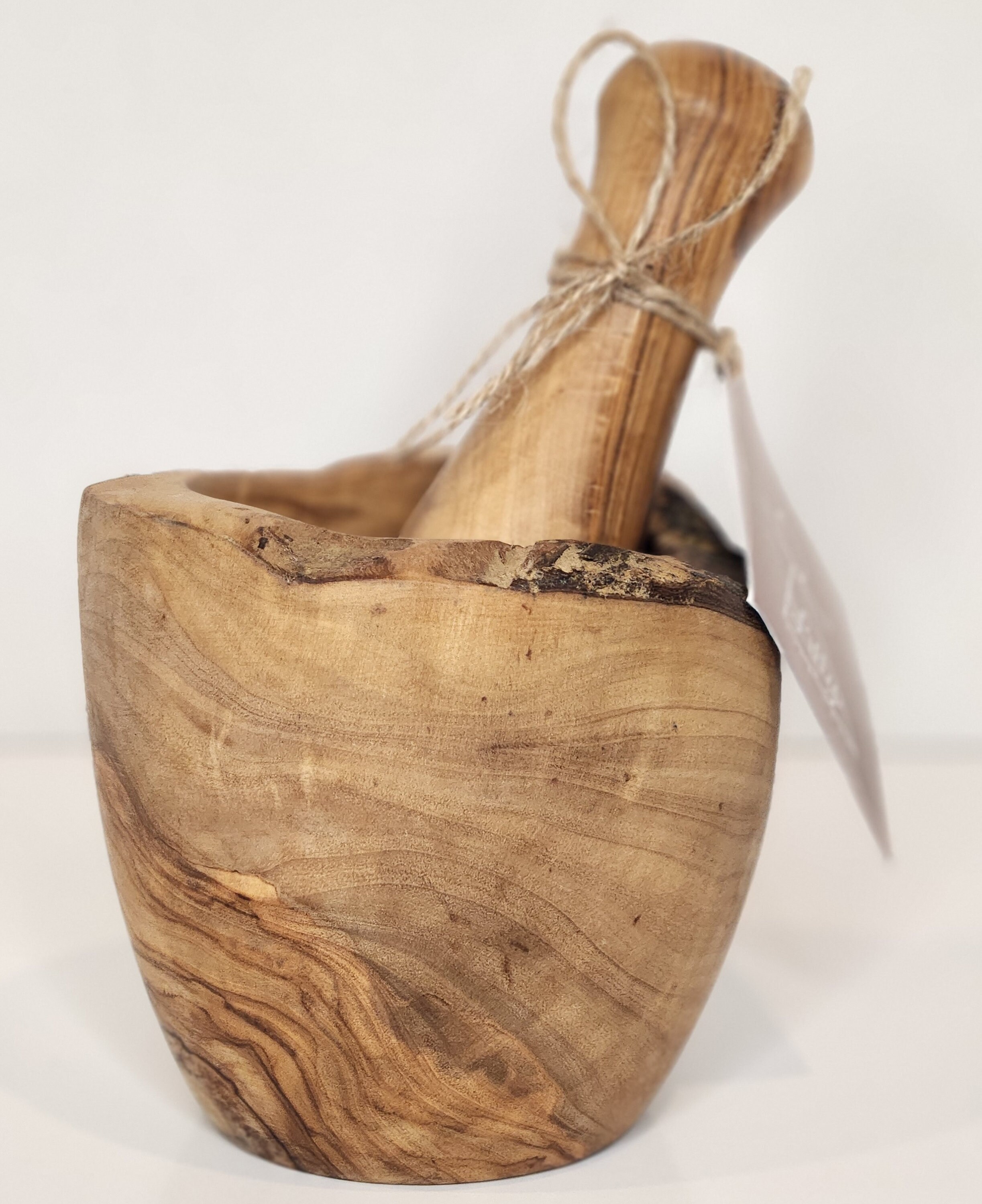 Rustic Mortar 100% Olive Wood - Etsy