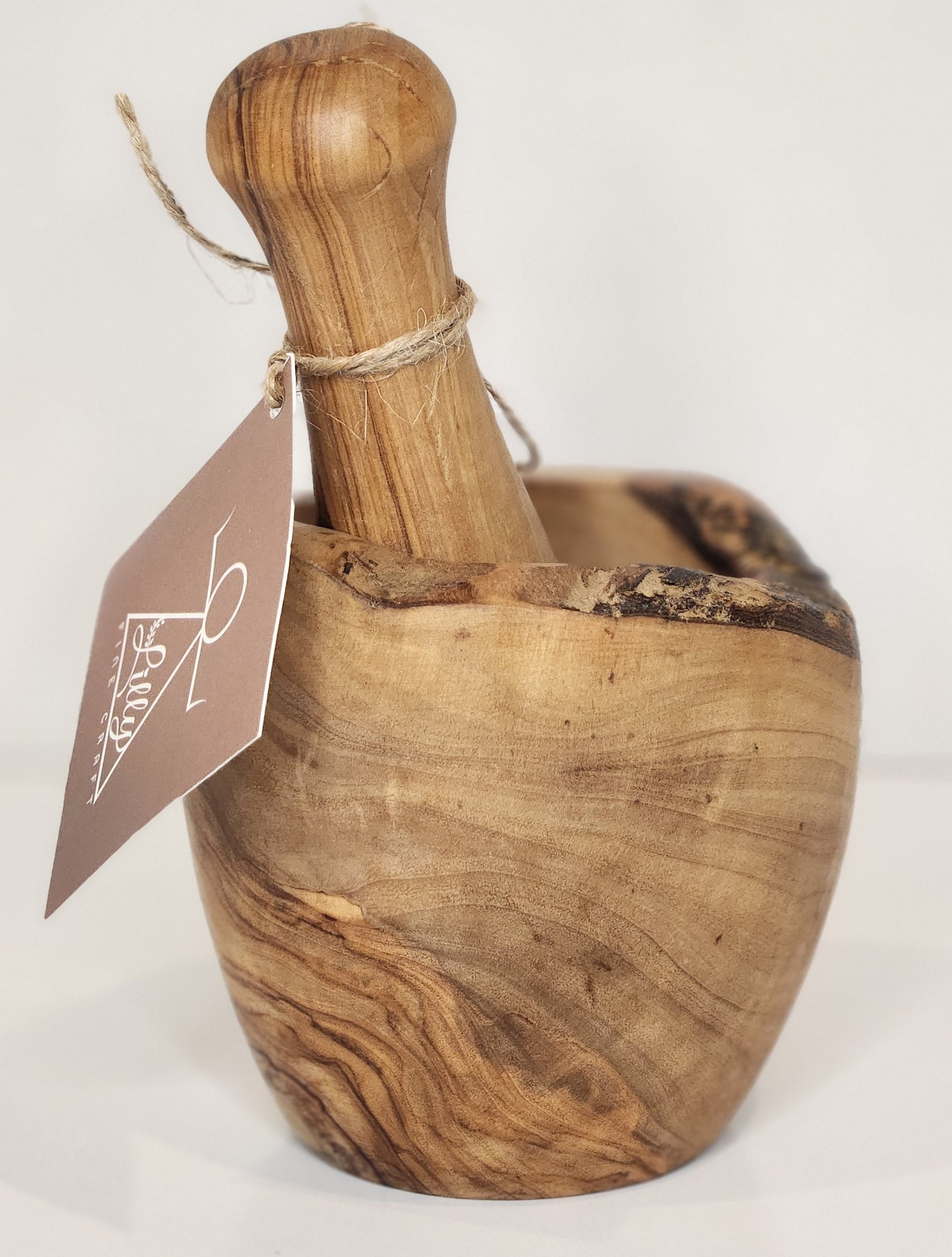 Rustic Mortar 100% Olive Wood - Etsy