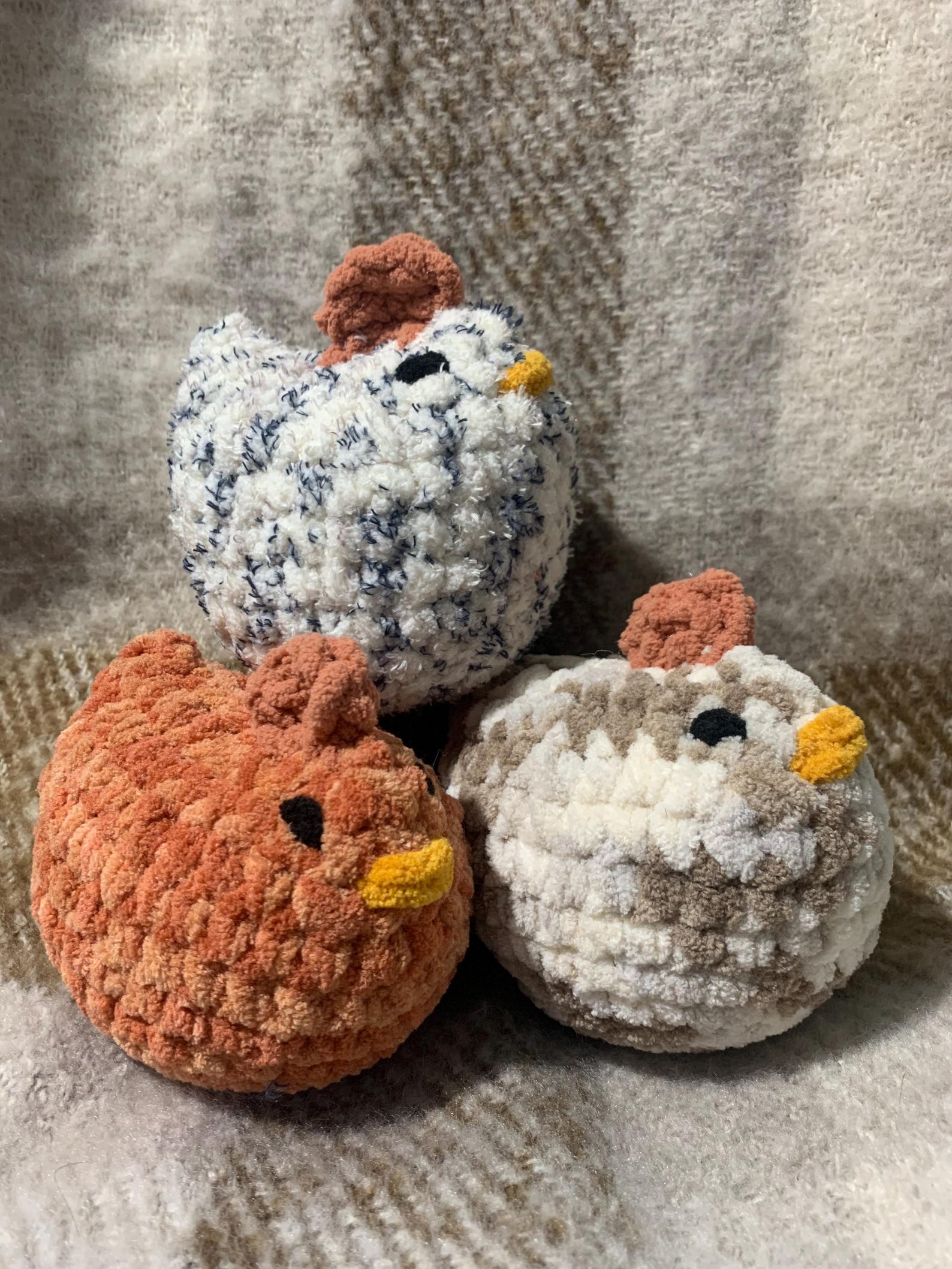 Crochet Stuffed Chicken: Yarn Plush Toy - Etsy