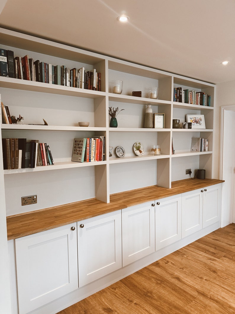 Custom-made Bookcase / Shelving Unit - Etsy UK