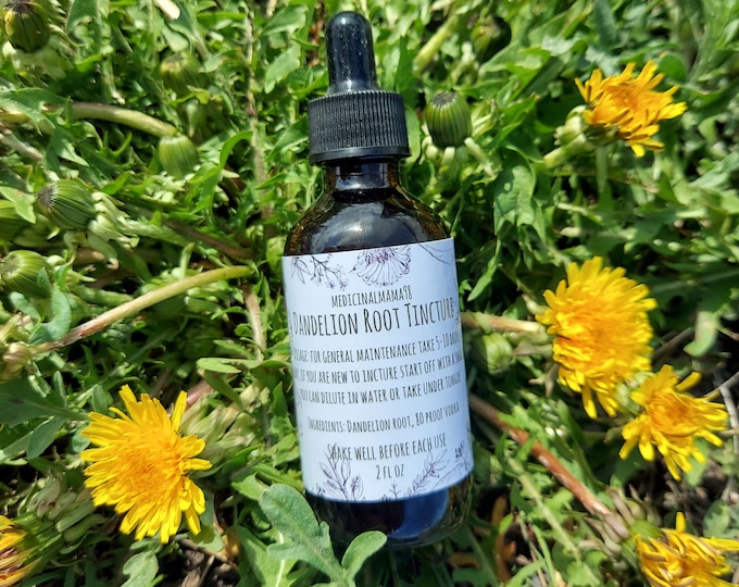 Dandelion Root Tincture - Etsy