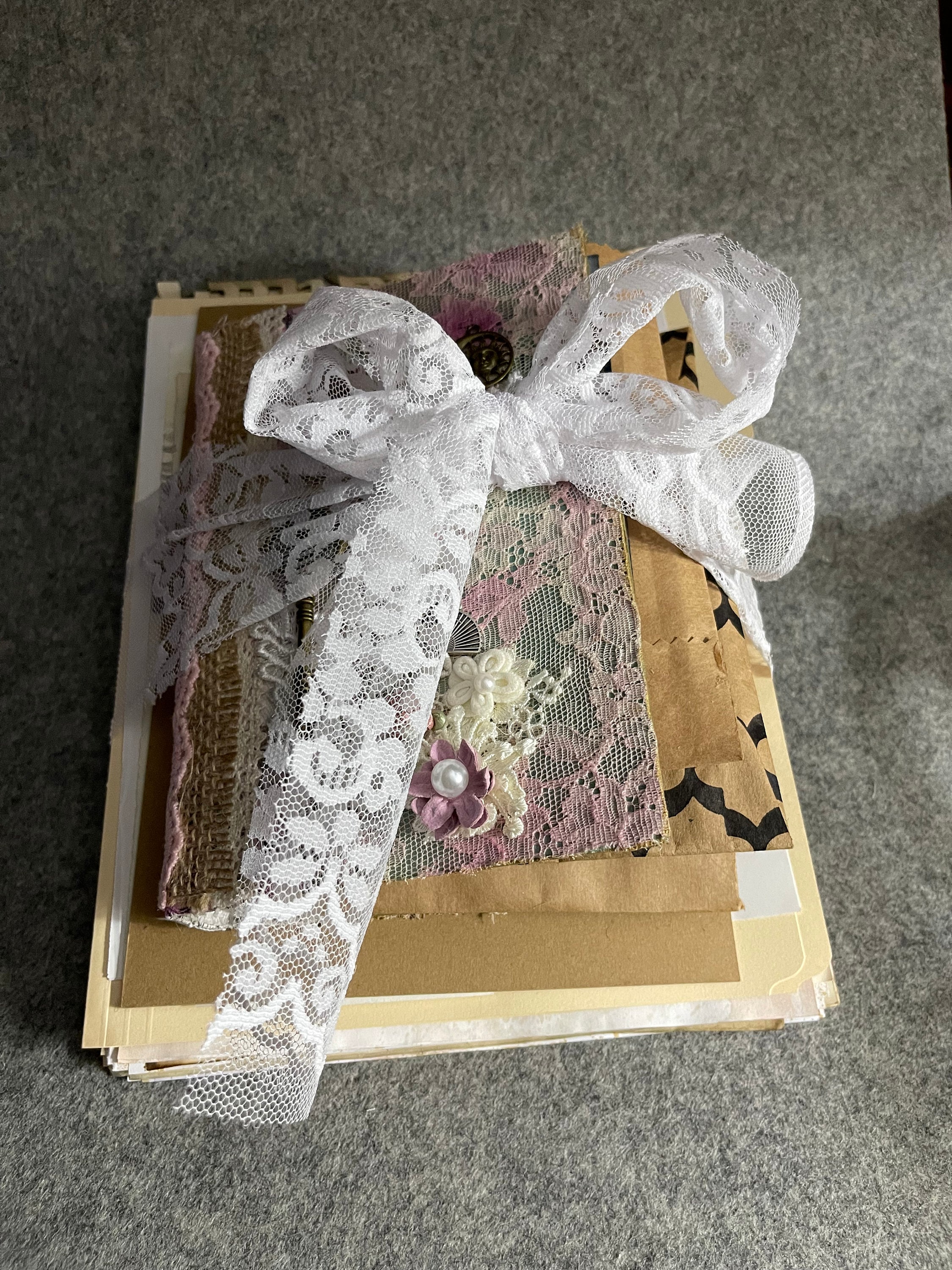 Steampunk Victorian Junk Journal Kit - Etsy