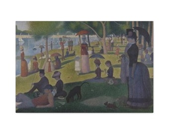 Georges Seurat, A Sunday Afternoon on the Island of La Grande Jatte ...