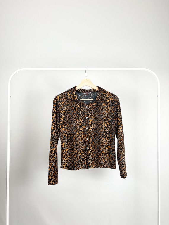 Stylekeepers leopard print button - Gem
