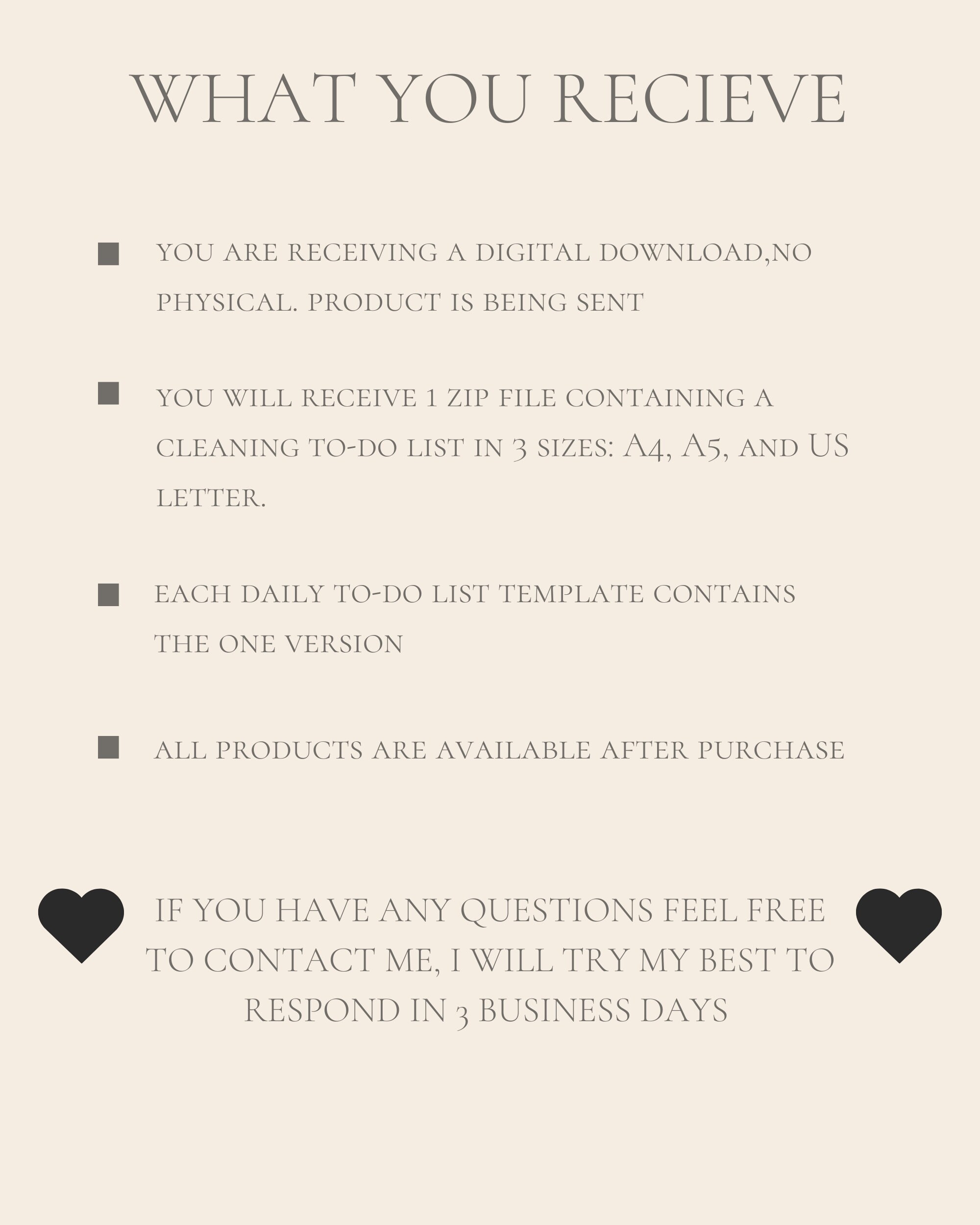 Daily To-do, Task List, Errands List for ADHD, Overwhelmed, and ...