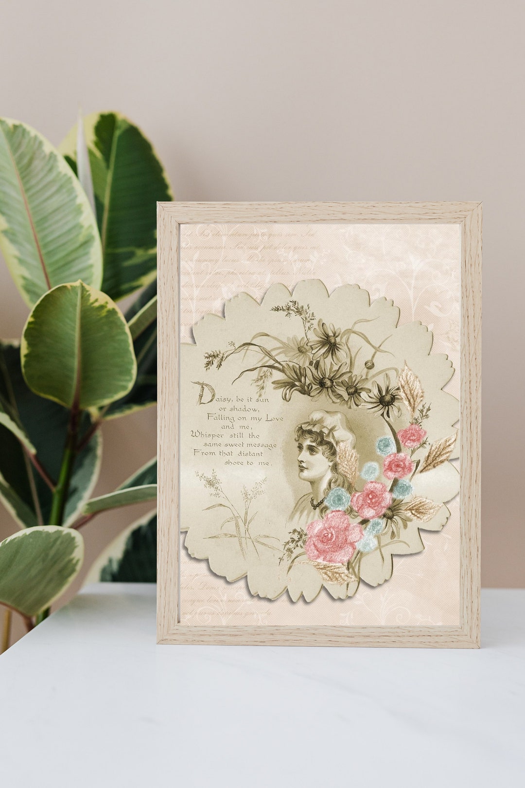 Vintage Poem Printable Wall Art Decorative Digital Download - Etsy
