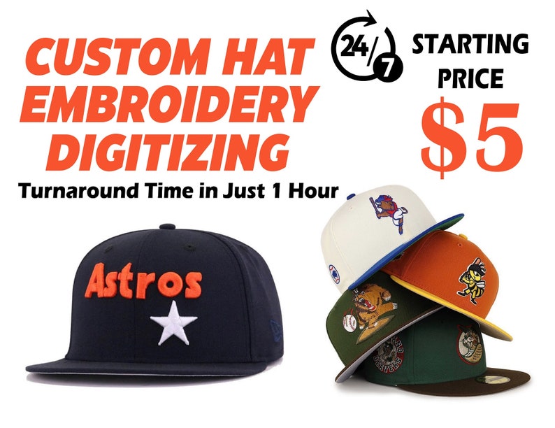 Embroidery Digitizing Services 3D Puff Embroidery Digitizing - Etsy