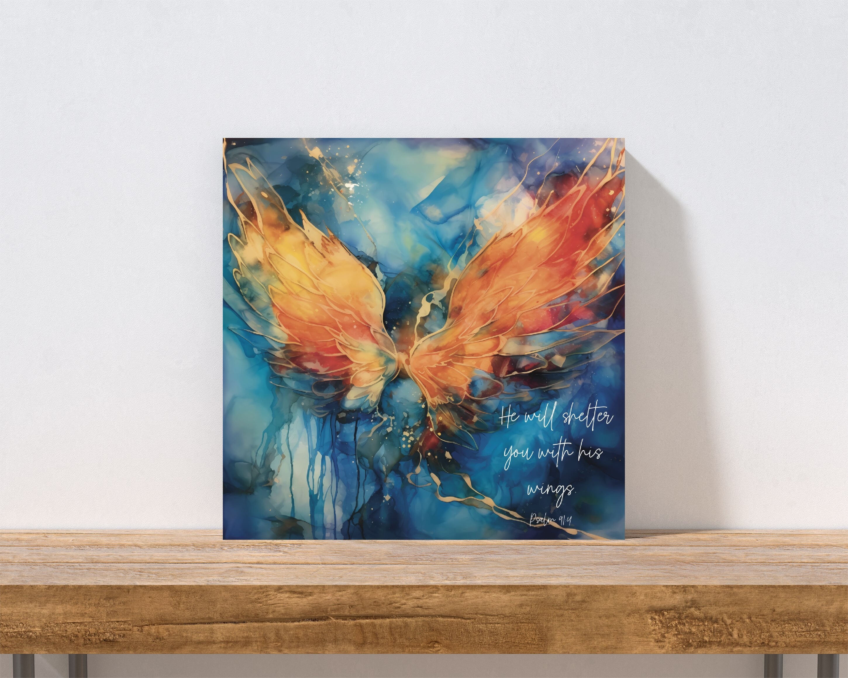 Printable Abstract Art With Bible Verse Christian Wall Art - Etsy