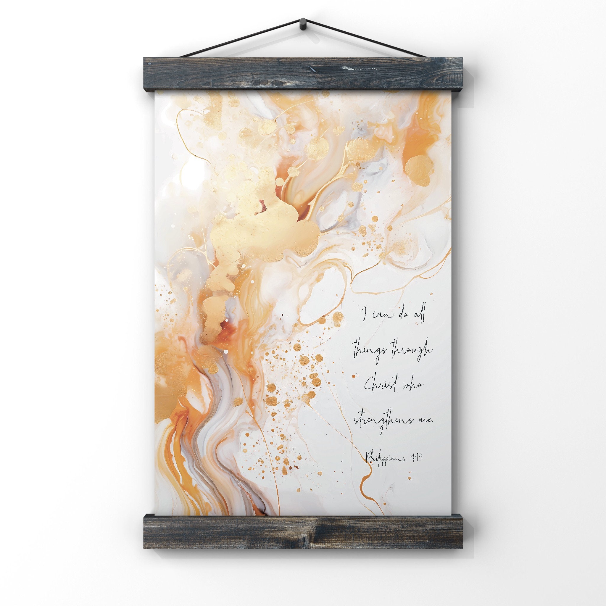 Philippians Bible Verse Wall Art Printable Scripture Art Download - Etsy