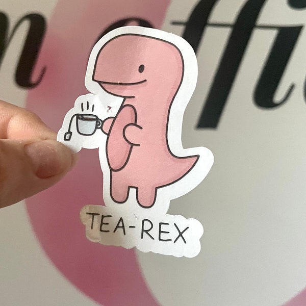 Tea Rex - Etsy