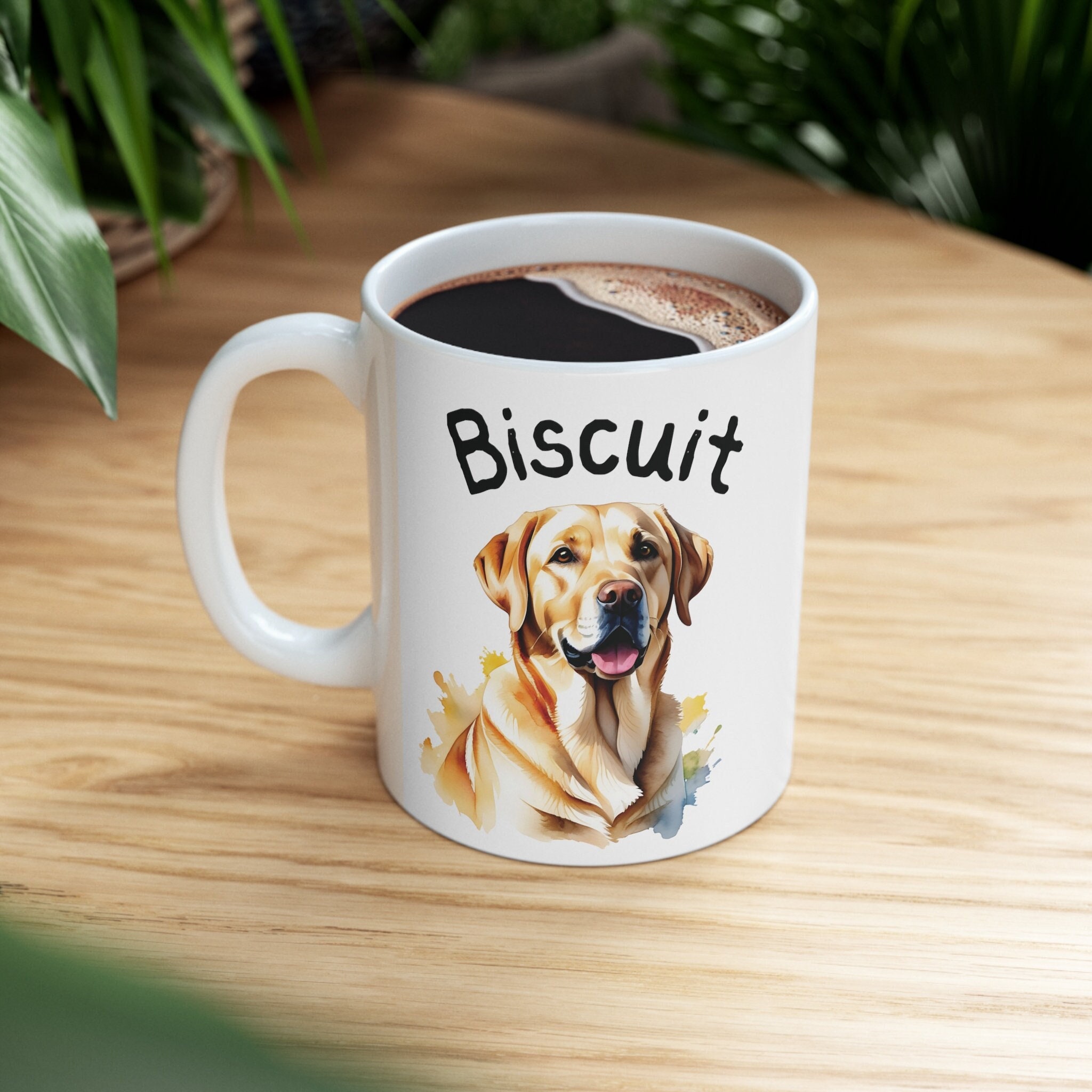 Yellow Lab Mug, Yellow Labrador Gift, Personalized Dog Mug - Etsy