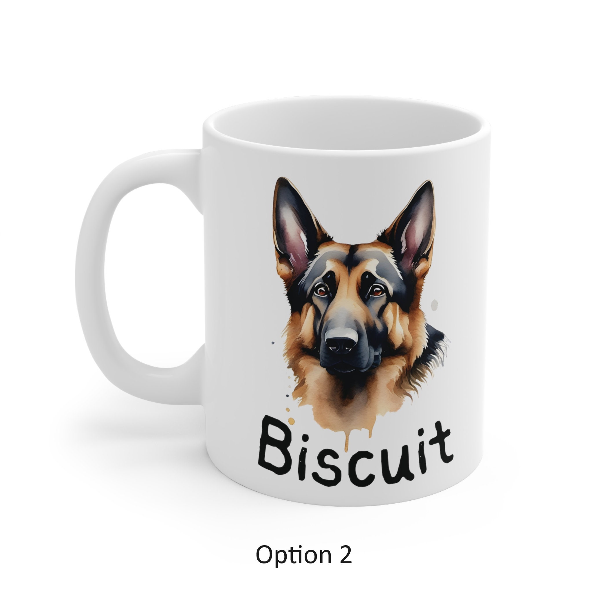 German Shepherd Mug, German Shepherd Gift, Personalized Dog Mug - Etsy