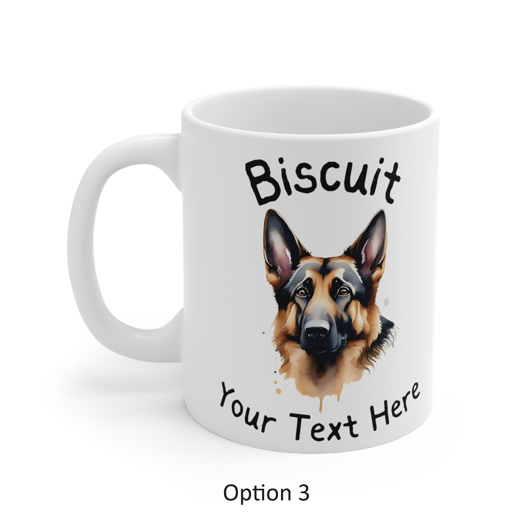 German Shepherd Mug, German Shepherd Gift, Personalized Dog Mug - Etsy