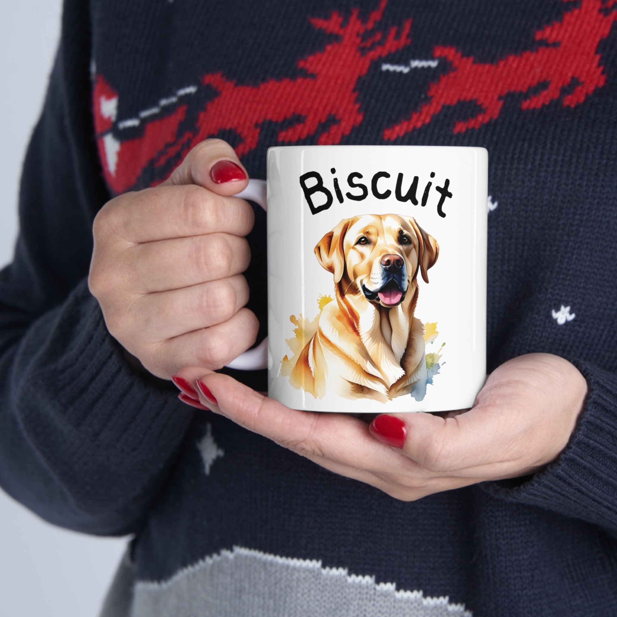 Yellow Lab Mug, Yellow Labrador Gift, Personalized Dog Mug - Etsy
