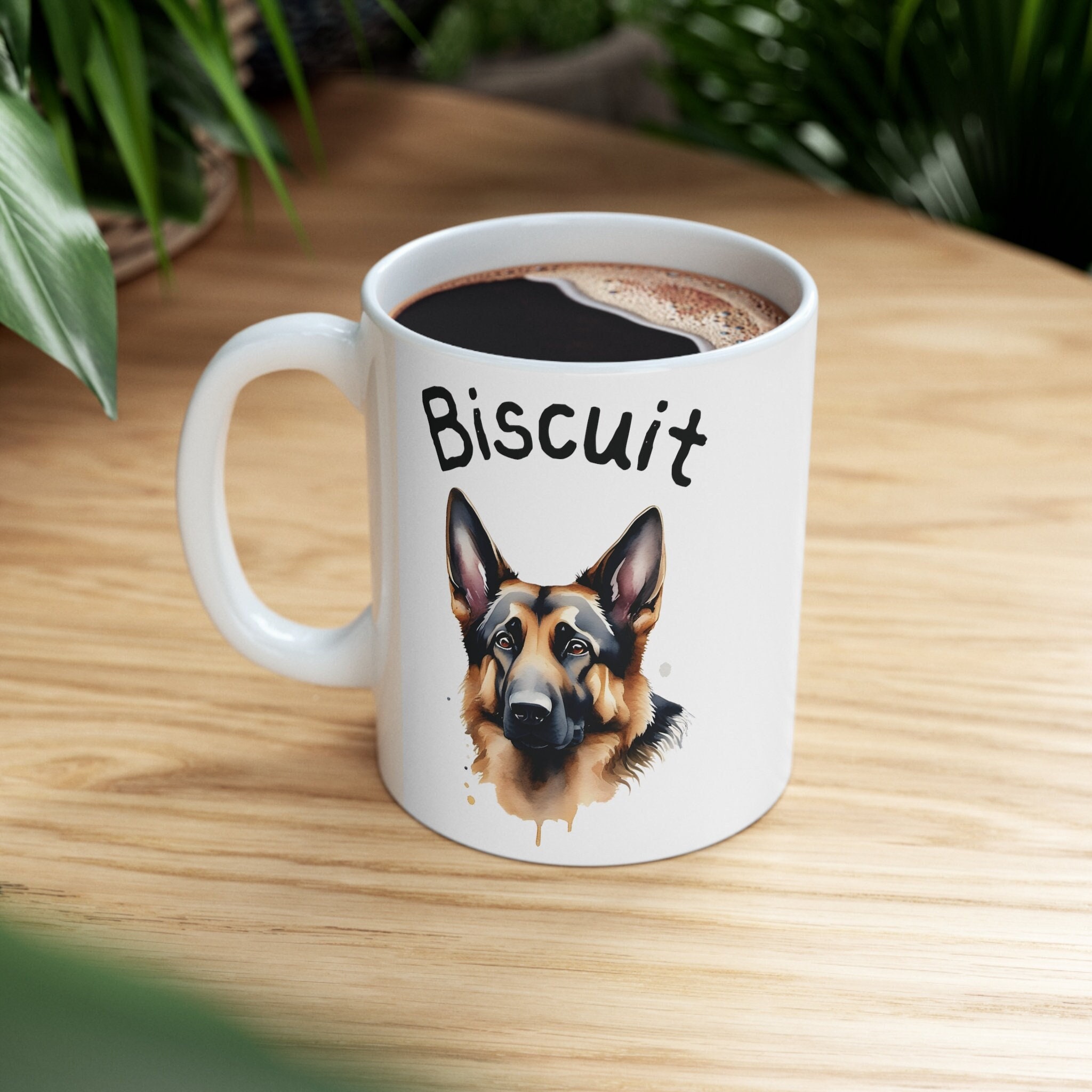 German Shepherd Mug, German Shepherd Gift, Personalized Dog Mug - Etsy
