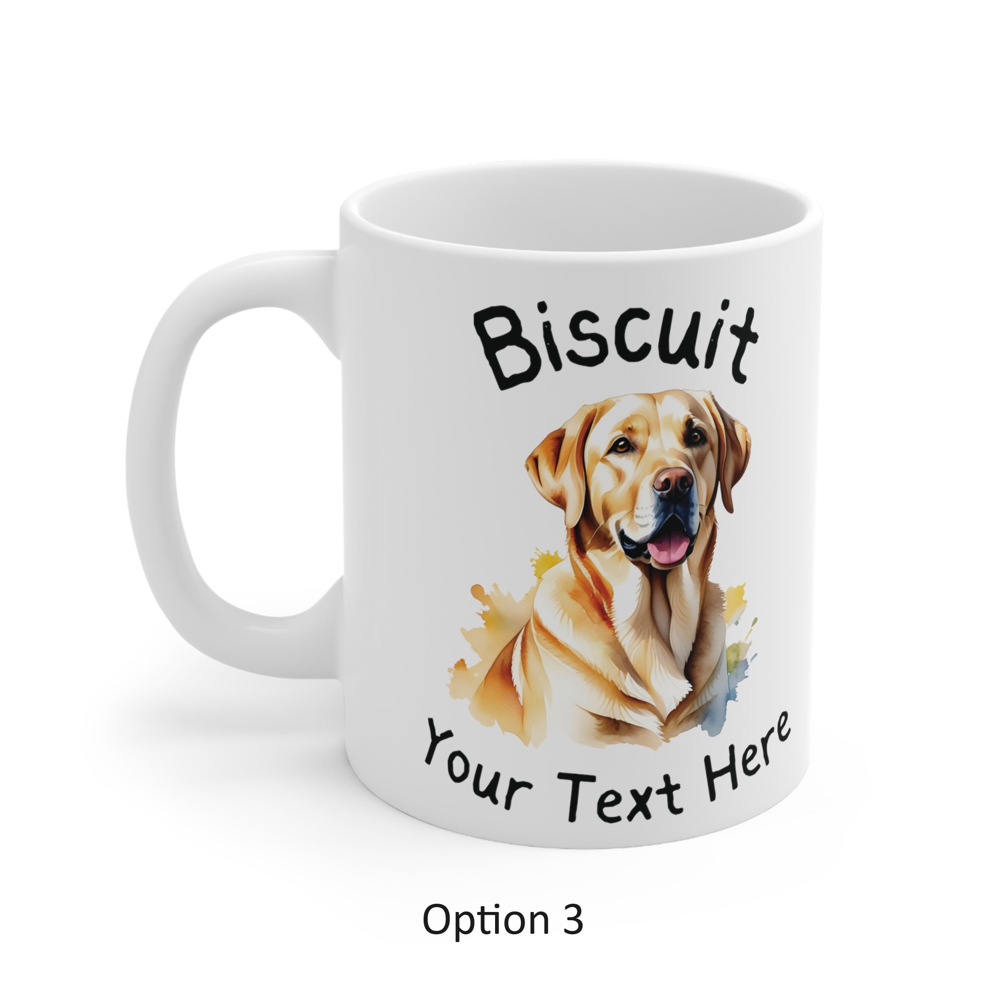 Yellow Lab Mug, Yellow Labrador Gift, Personalized Dog Mug - Etsy