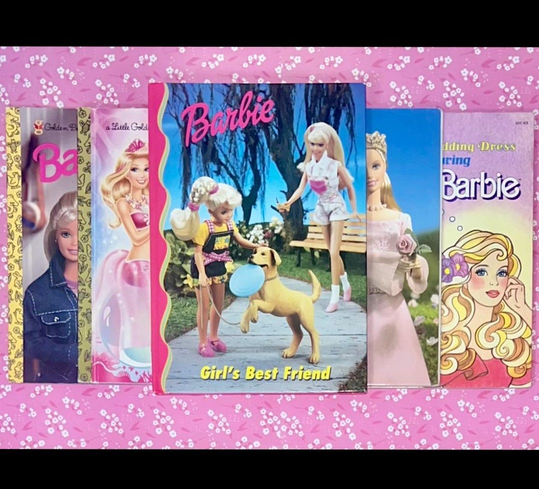 Vintage Barbie Books: Little Golden Books & More - Etsy