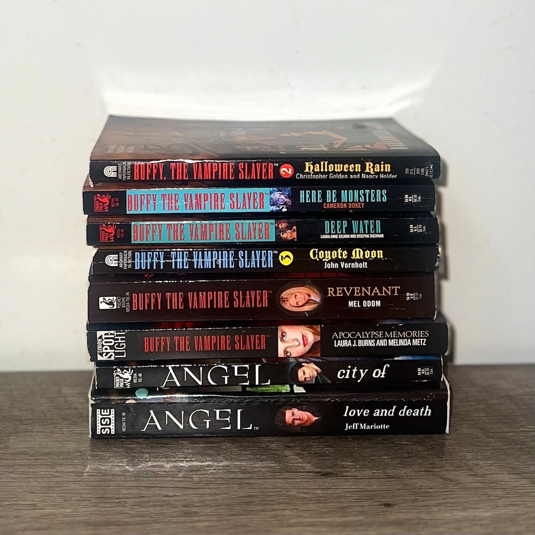 Buffy the Vampire Slayer Books - Etsy