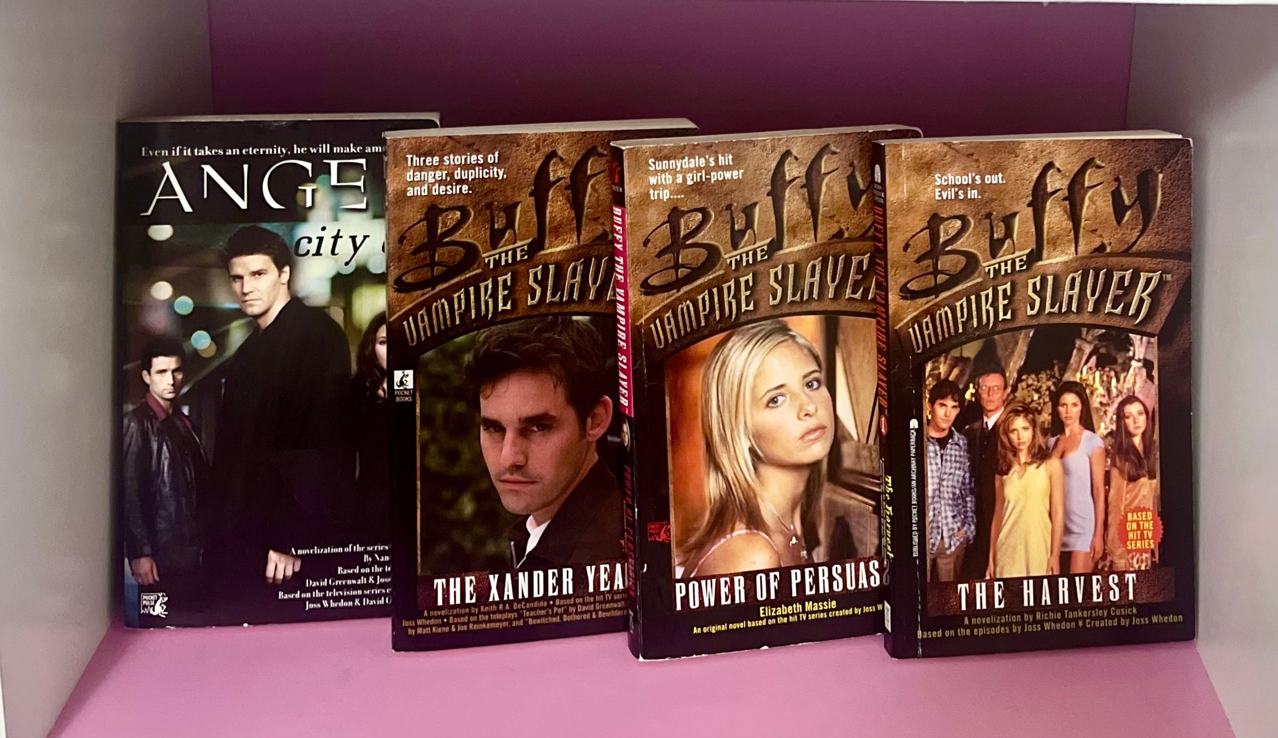 Buffy the Vampire Slayer Books - Etsy