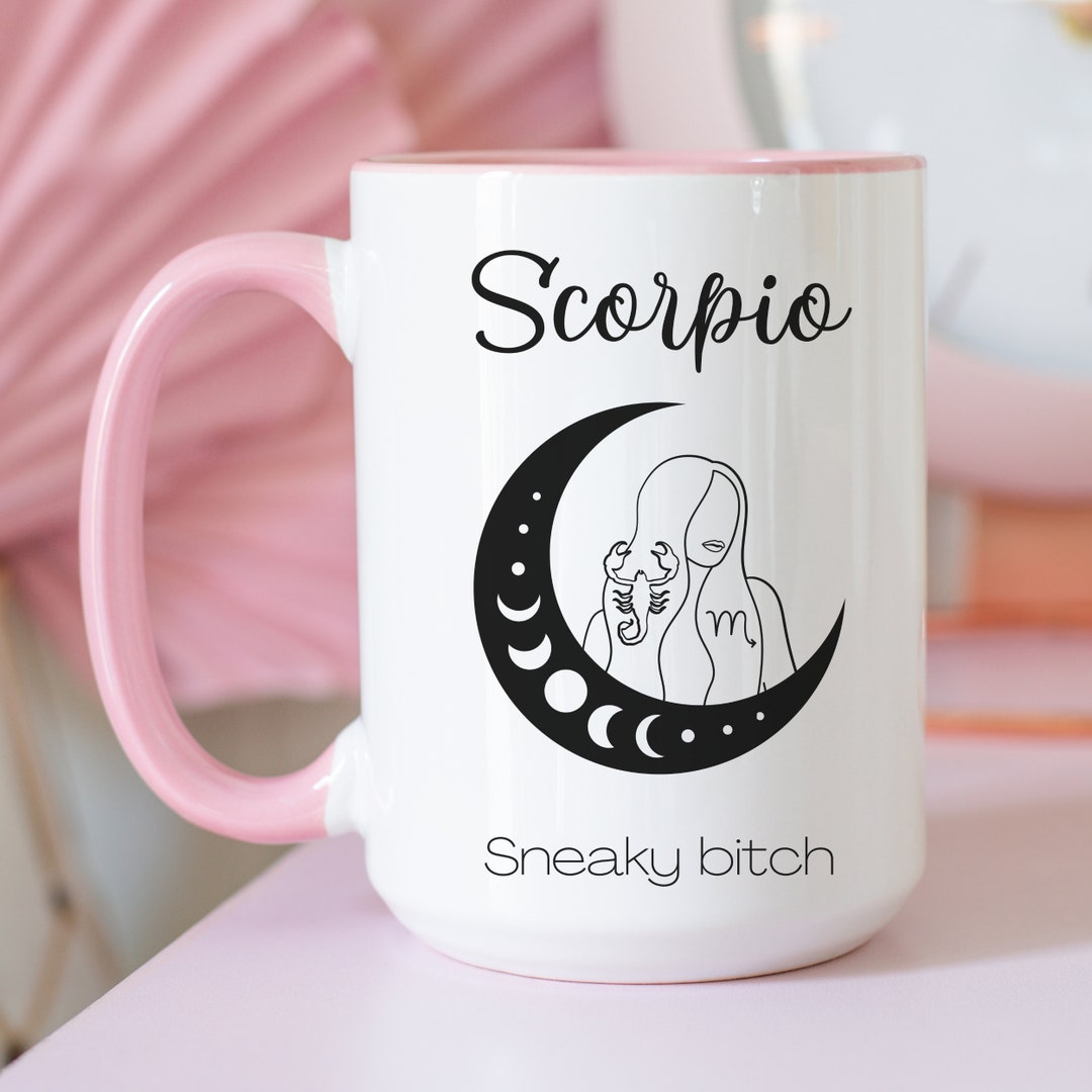 Scorpio Coffee Cup, Zodiac Sign Coffee Cup, Horoscope Coffee Mug, 11 Oz ...