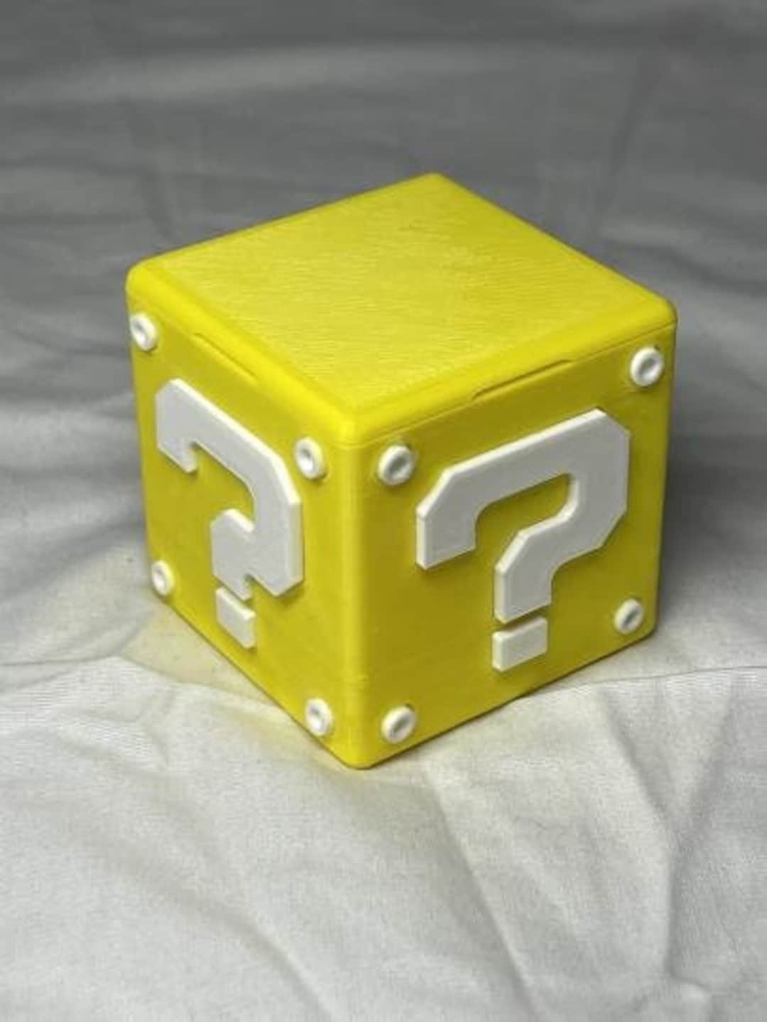 Mario Question Mark Box Switch Game Holder Case - Etsy