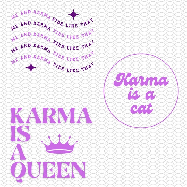 Karma Svg - Etsy