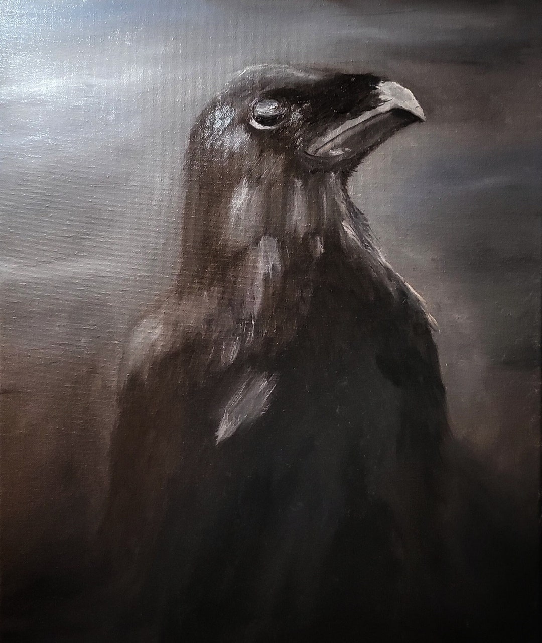 Raven - Original Artwork Print - Direct From Artist - Etsy