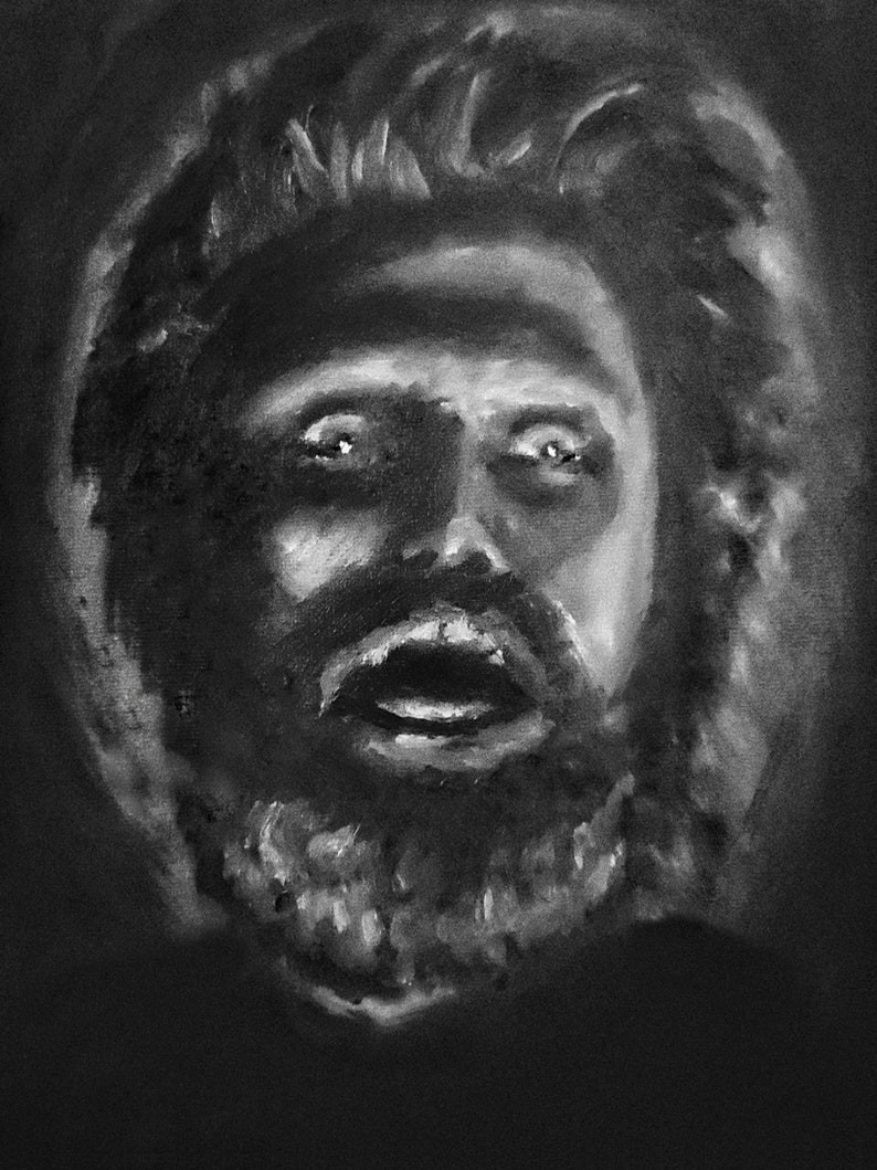 Hark!, the Lighthouse, Willem Dafoe - Original Artwork - Direct From ...